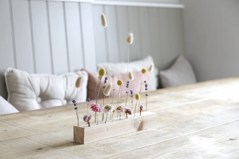 DIY Wooden Dried Flower Stand Display – Shropshire Petals