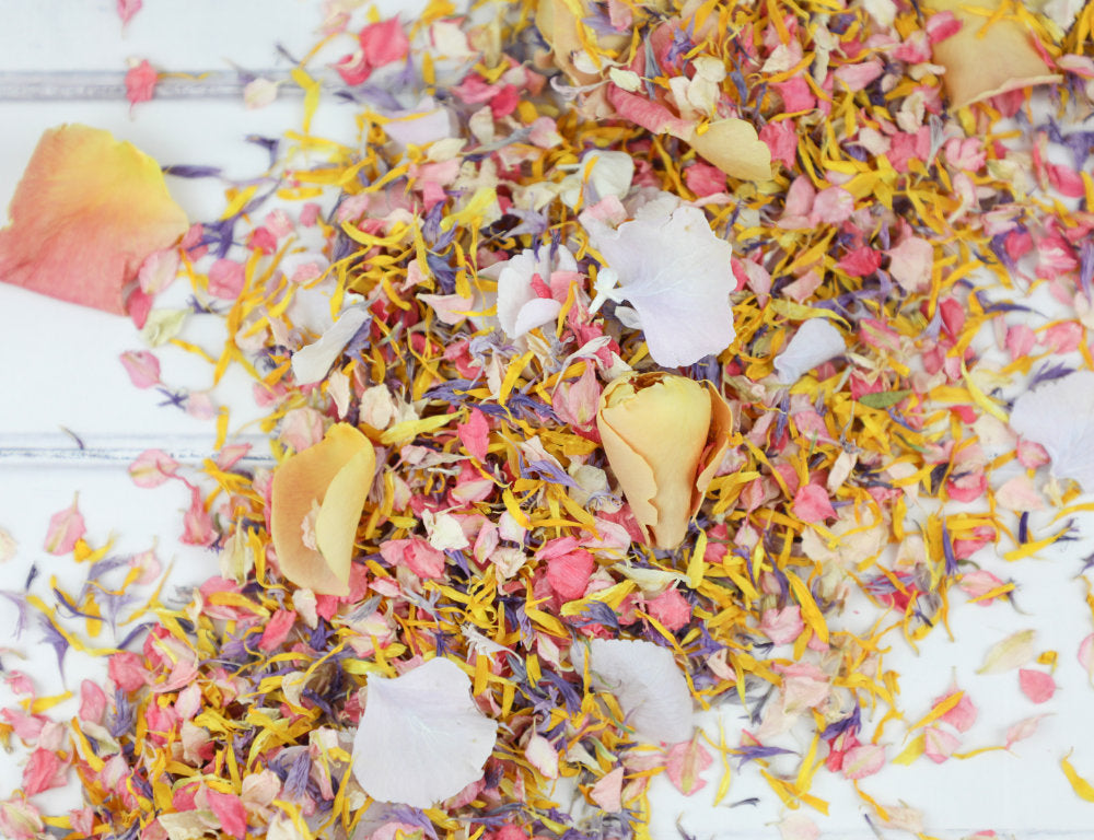 Introducing Our August Petal Confetti Mix of the Month – A Burst of Su ...