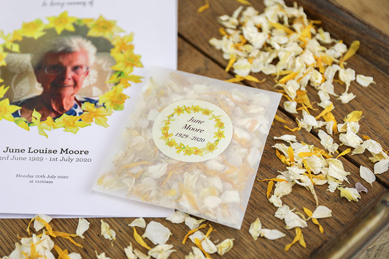 Memorial Scatter Petals for my Nanna – Shropshire Petals