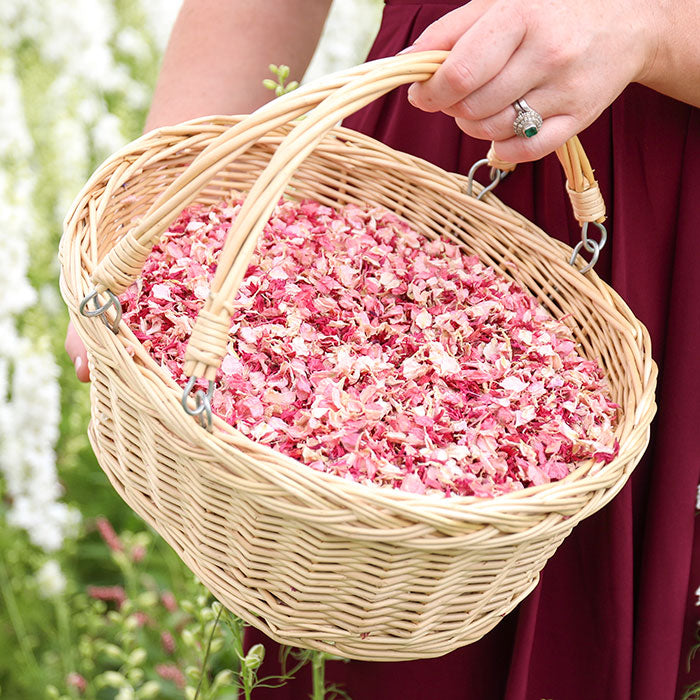 Confetti Basket (50-60 handfuls) – Shropshire Petals